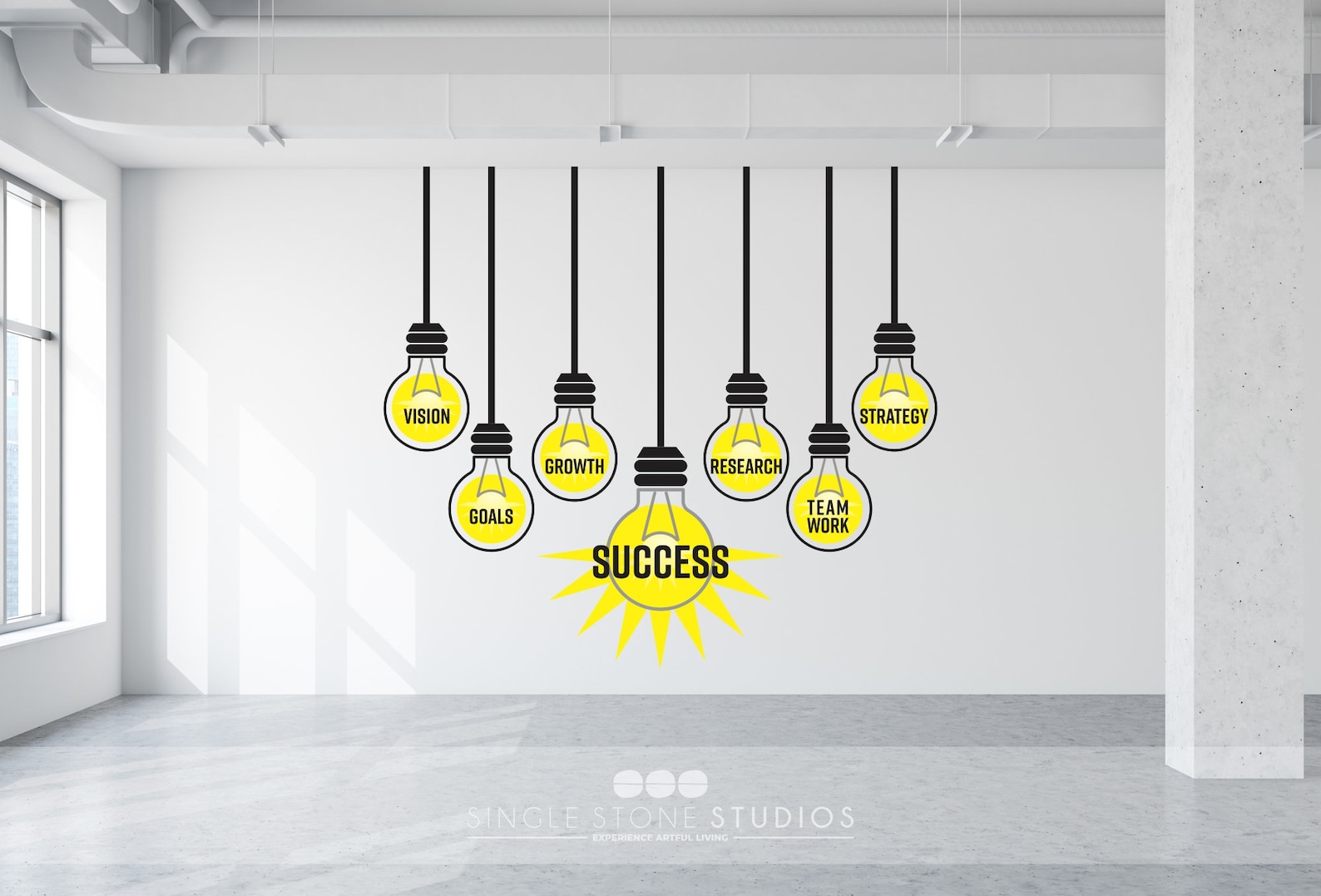 Business Success Series - Lightbulb, Decals - Logos, Signage, Corporate ...