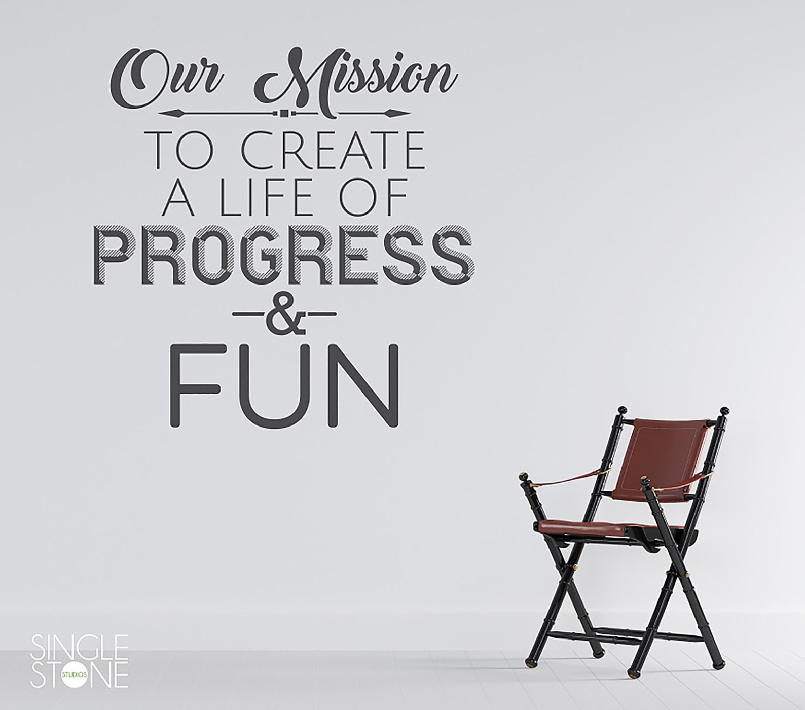 Custom Business Mission or Vision Statement Vinyl Decal - Create Your ...