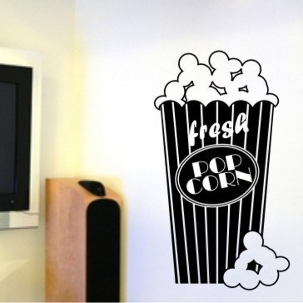 Popcorn Decal - Etsy