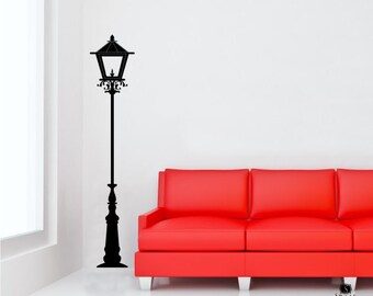 Street Lamp Decal | Etsy