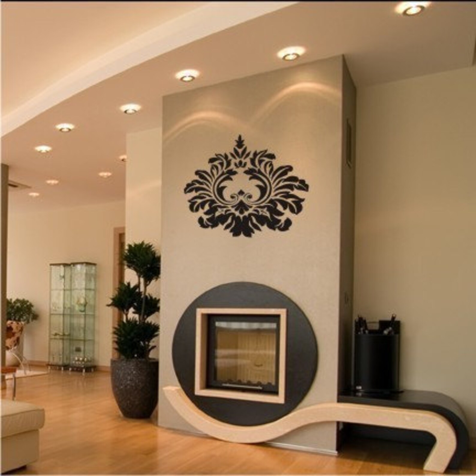 Baroque Wall Decal Vinyl Stickers Art Graphics Custom Home - Etsy