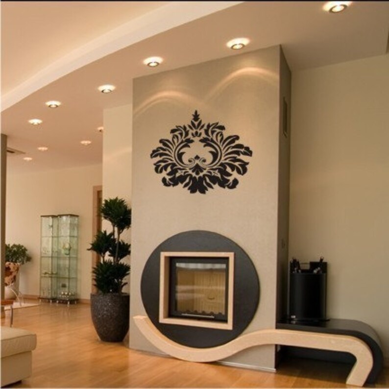 Baroque Wall Decal Vinyl Stickers Art Graphics Custom Home - Etsy