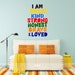I Am Smart Kind Strong Honest Brave and Loved Quote Wall Decal Vinyl ...