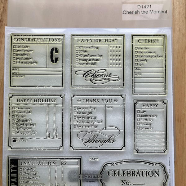 Ctmh Stamp Set - Etsy