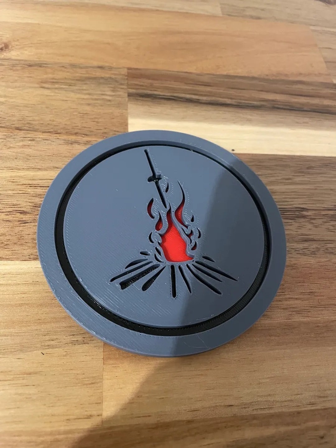 Dark Souls Bonfire Coaster-4pcs - Etsy