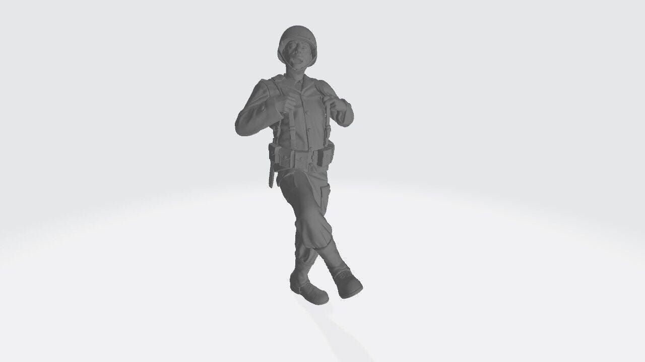 1/35 Scale WW2 US Soldiers X4, Diorama UNPAINTED Unusual Poses - Etsy