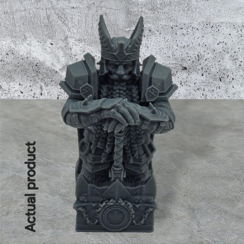 Dwarven Chess Set Figures Unpainted Novelty Chess Set Ready to Paint - Etsy