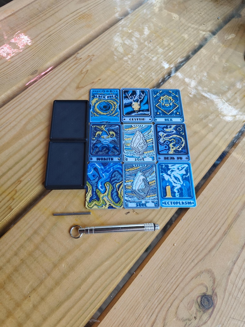 Magnetic Fidget Toy - Balatro Spectral Cards Set With Pry Tool - Etsy
