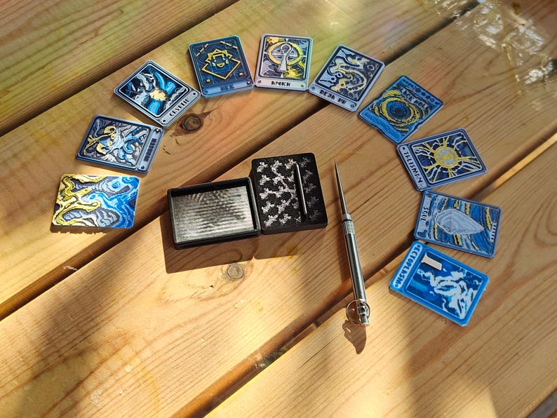 Magnetic Fidget Toy - Balatro Spectral Cards Set With Pry Tool - Etsy
