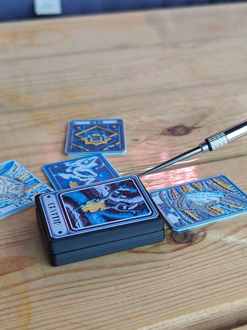 Magnetic Fidget Toy - Balatro Spectral Cards Set With Pry Tool - Etsy