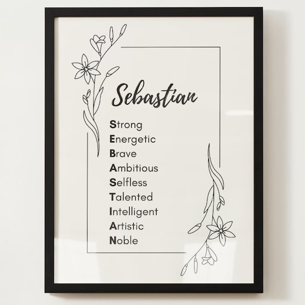 Name Poem - Etsy