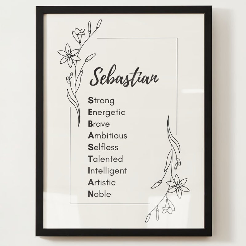 Name Poem - Etsy