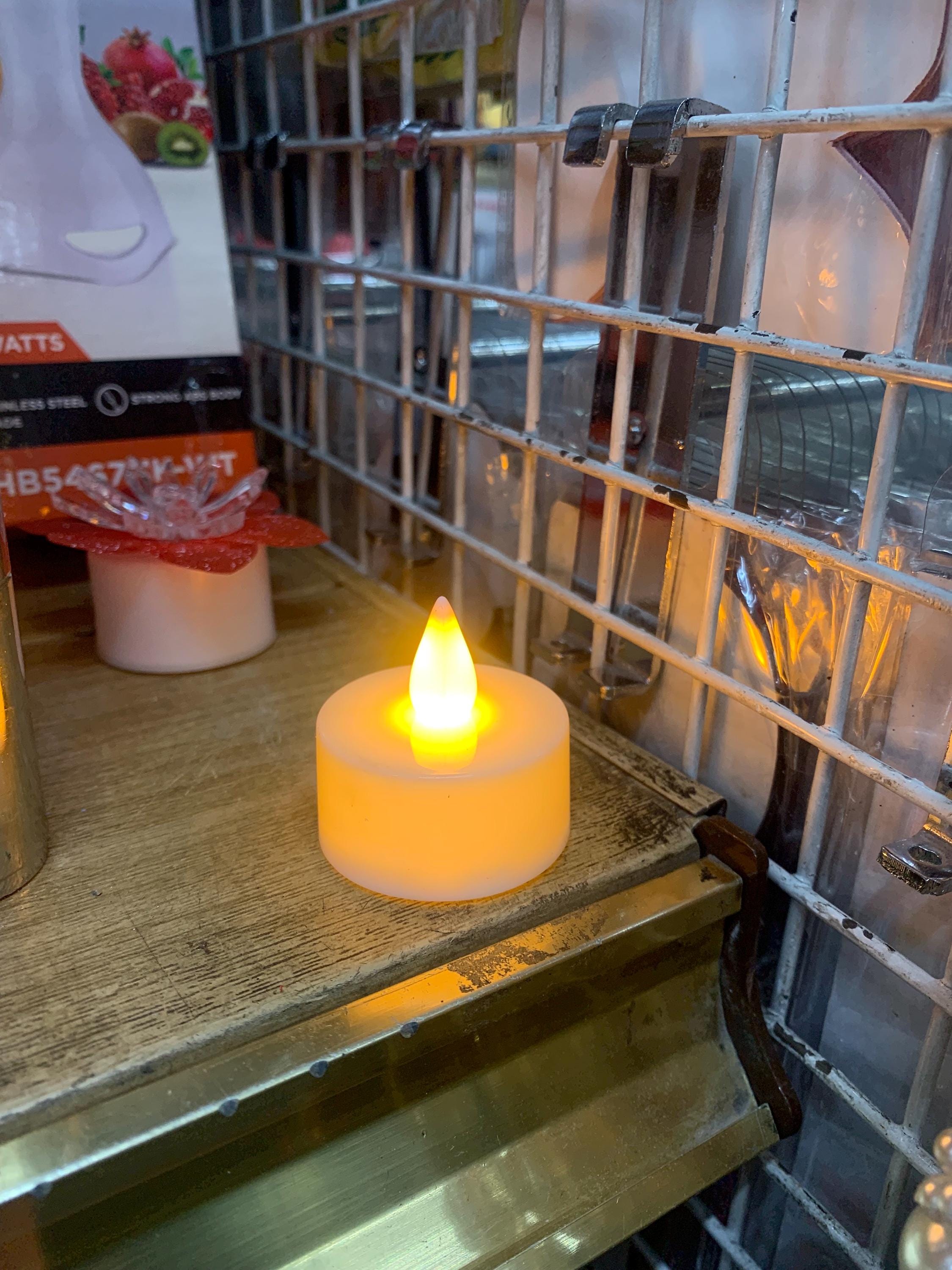 Led Light Candle Flameless Candle - Etsy