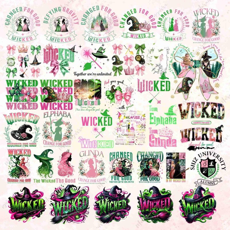 Wicked Musical Svg - Etsy