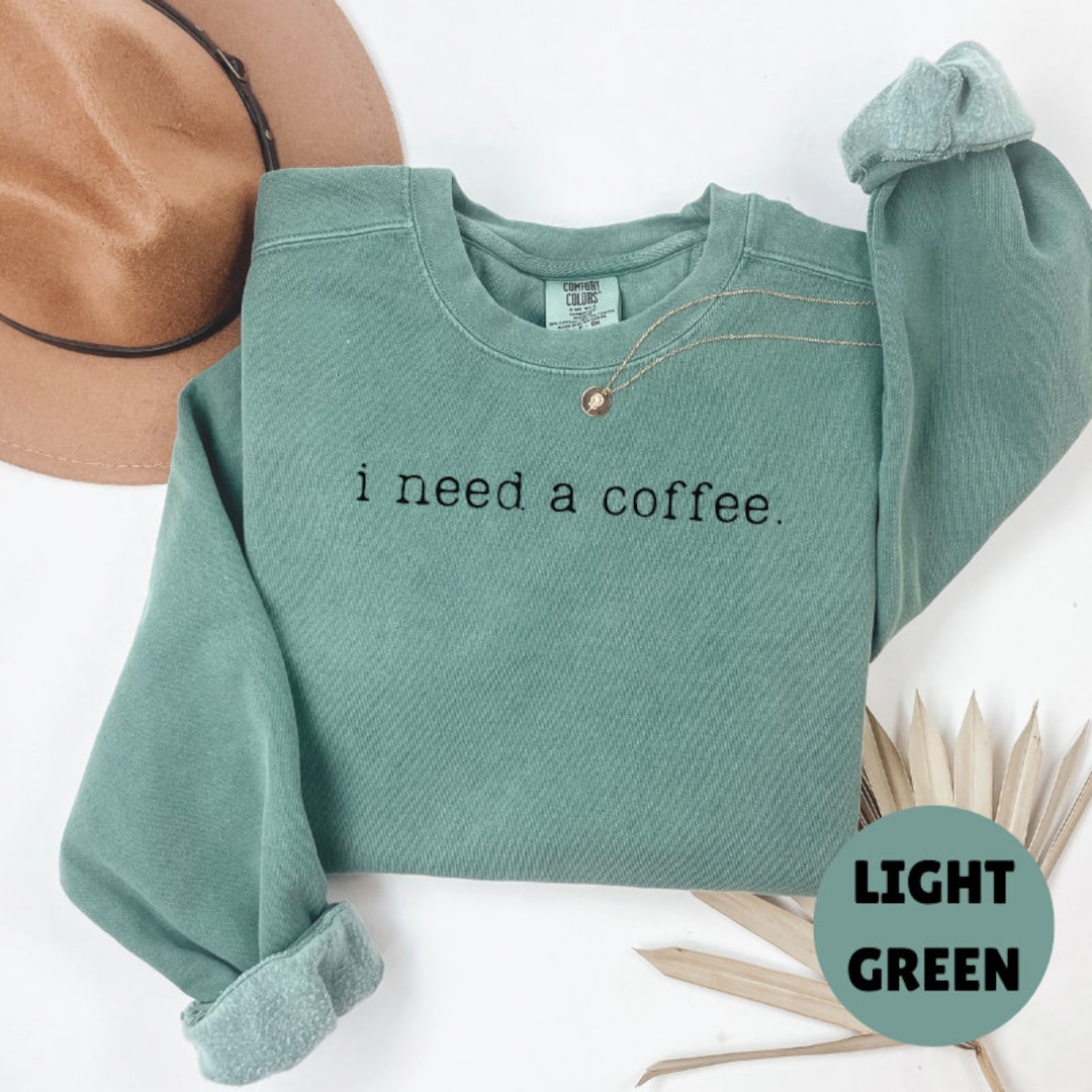 Coffee Lover Sweatshirt, Coffee Sweatshirt, Gifts for Her, Trendy Gift ...