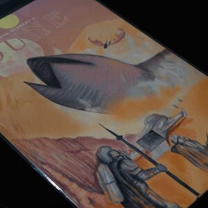 Dune Poster // Original Artwork // Sandworm Art Print // Frank Herbert ...