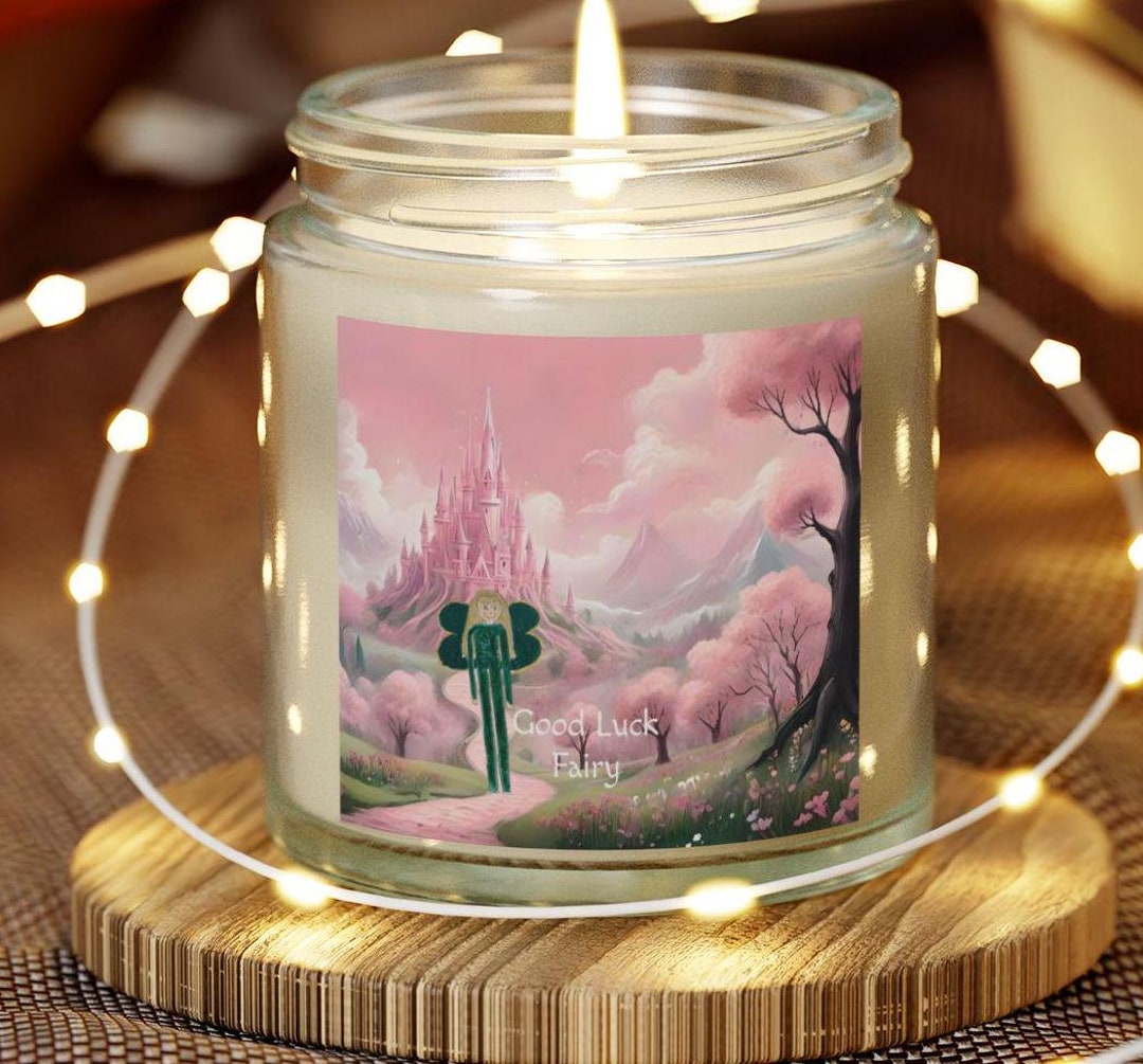 Good Luck Fairy Autistic Art With Fairy Magic Scented Coconut-apricot ...
