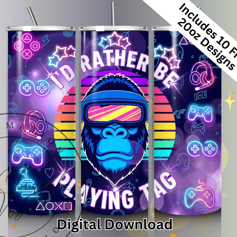 Gorilla Tag Clip - Etsy