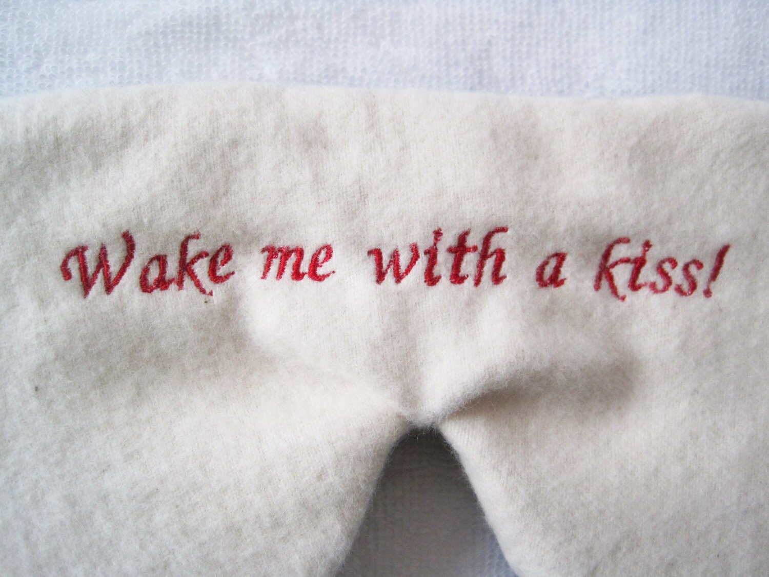 Organic Cotton Sleep Eye Mask Personalized Eco Friendly Free | Etsy