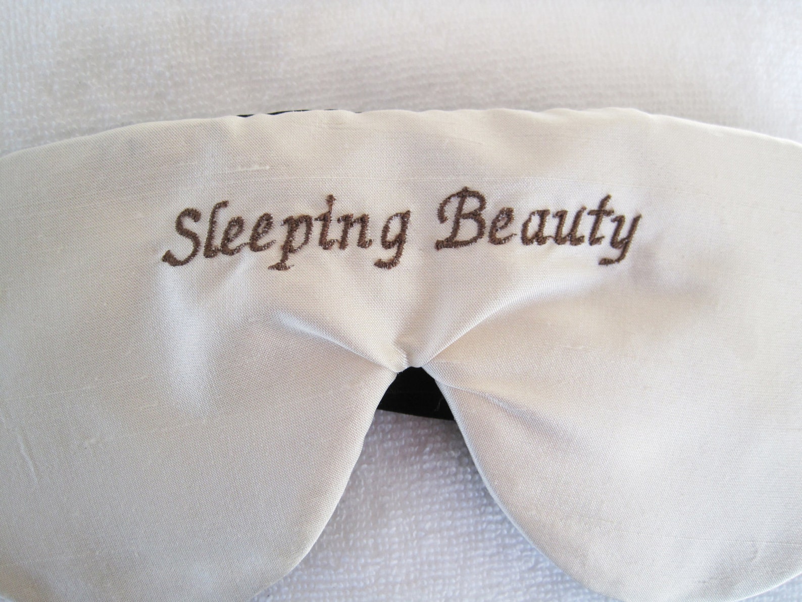 Luxury Silk Personalized Sleep Mask Eye Mask Fully Adjustable - Etsy