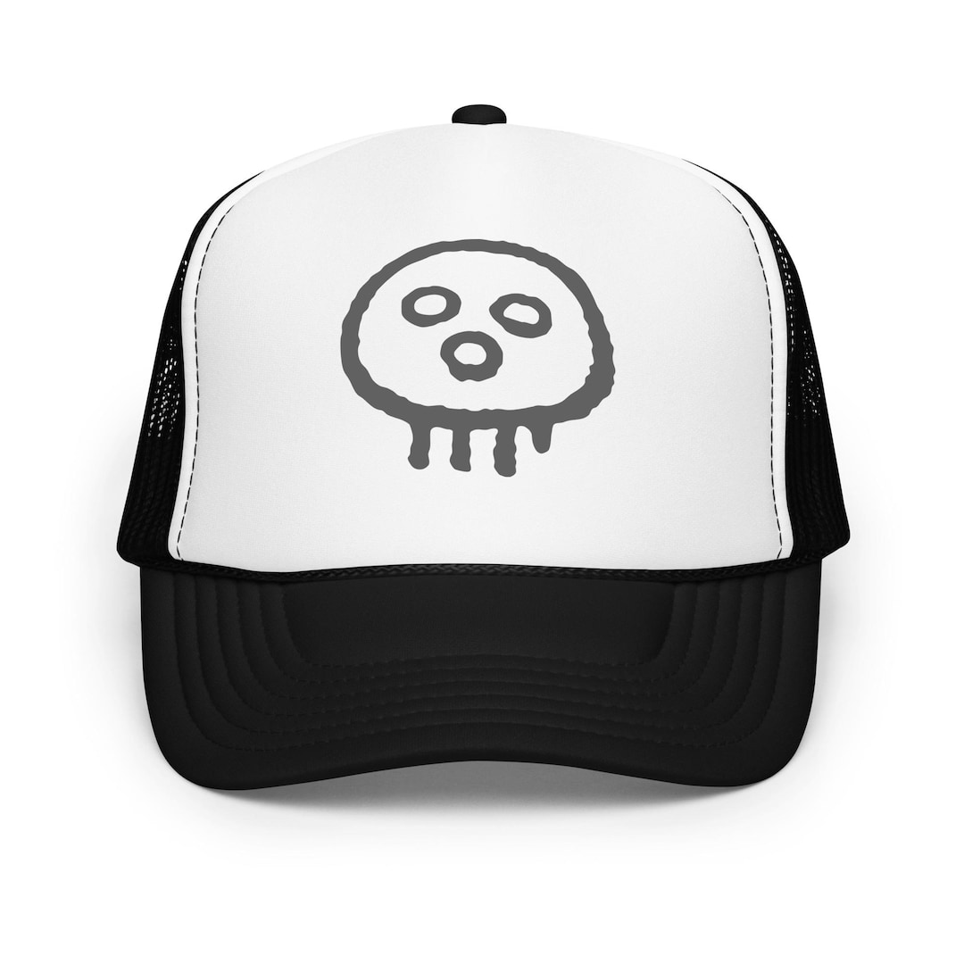 Acht Side Order Foam Trucker Hat for Cosplay! Black & White Trucker ...