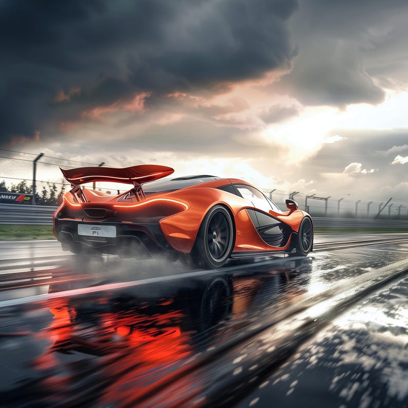 Mclaren P1 Poster Image - Etsy