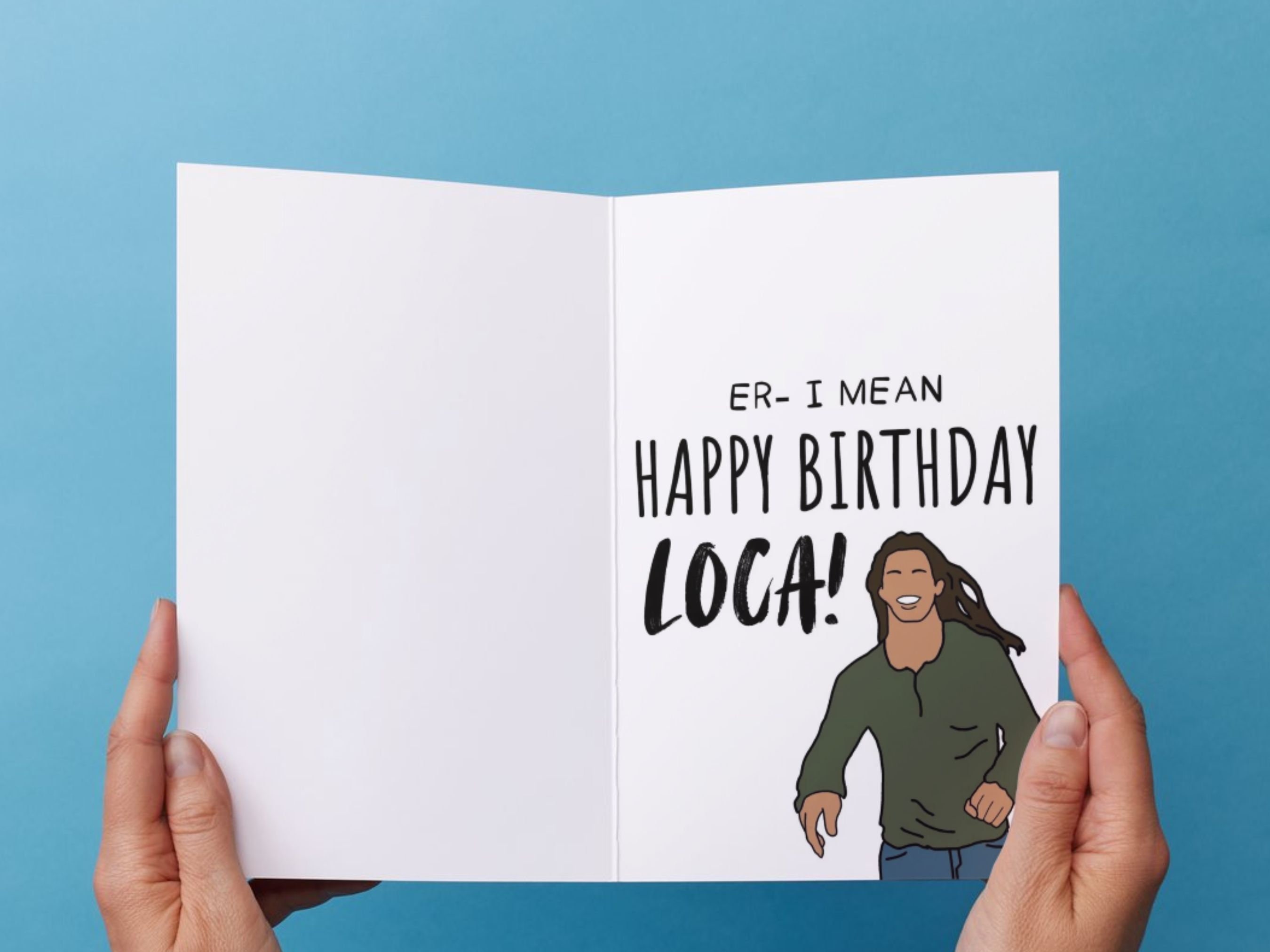 Hoa Hoa Weather Season Happy Birthday Loca Card, Where the Hell Have ...