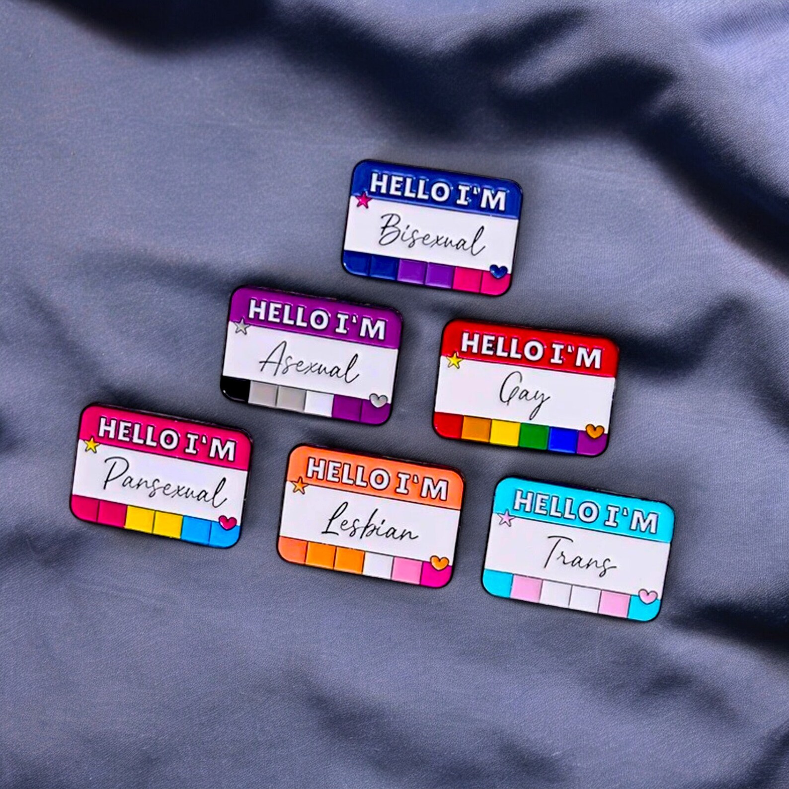 Lgbt Identity Pins Pride Jewelry For Lesbian Gay Transgender