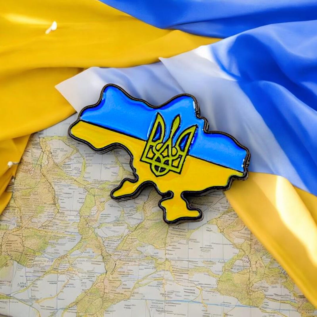 Ukraine Flag Pins, War Badges, Tank Keychains, Liberty Pins, and Pray ...