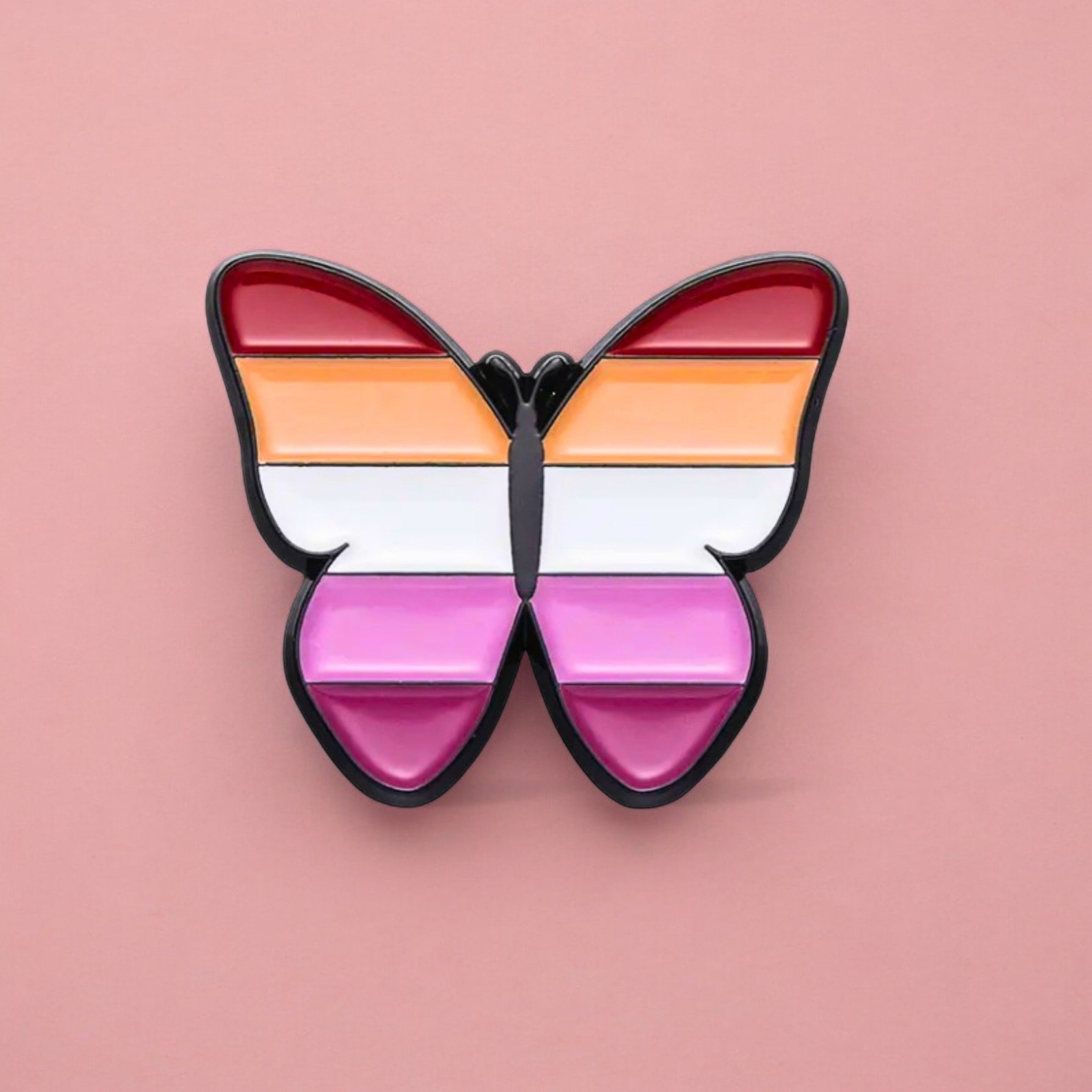 Lesbian Pins LGBT Flag Pin, Pride Festival Queer LGBTQIA, Accessories ...