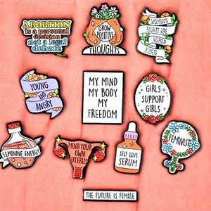 Feminist Pin - Etsy