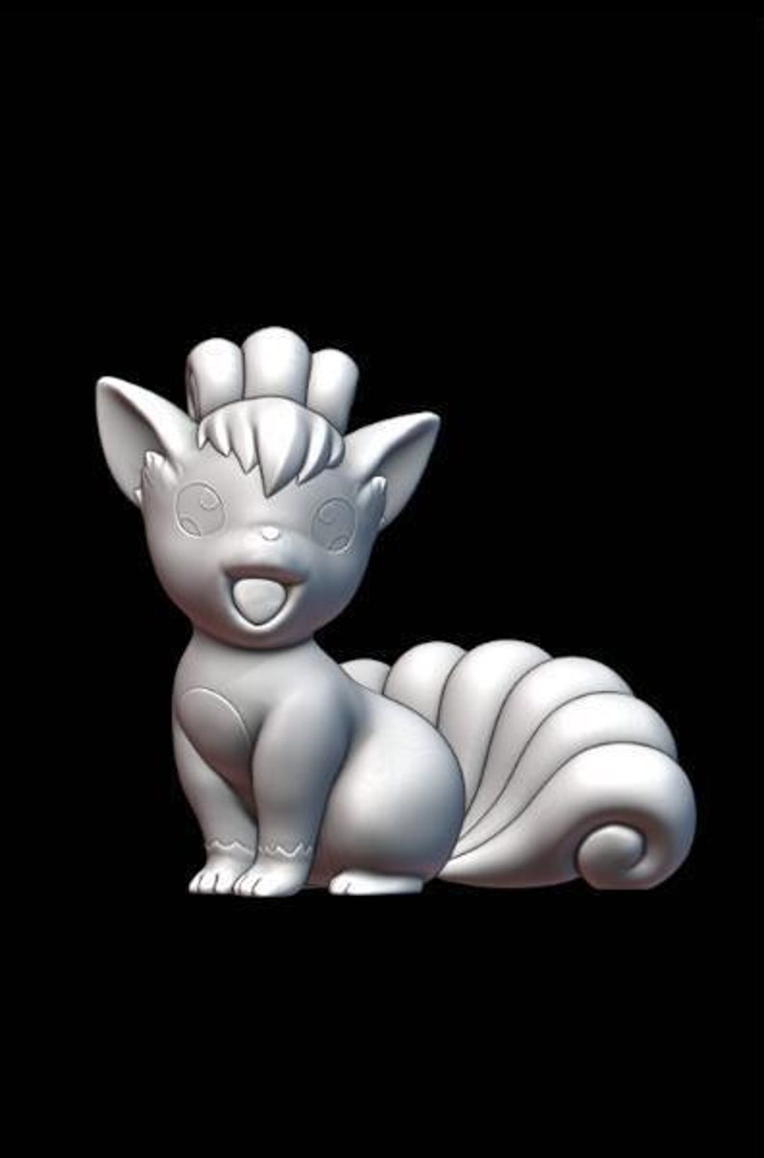 Adorable Vulpix Figurine (vulpix) to Print in 3D - FDM or SLA - Etsy