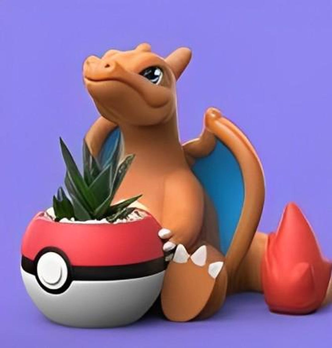 3D Printable Chibi Charizard Flower Pot High Quality STL for FDM and ...