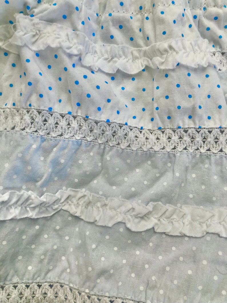 4X Large Blue/white Frilly Bloomers, Shorts, Lace Bloomers, Shorts ...
