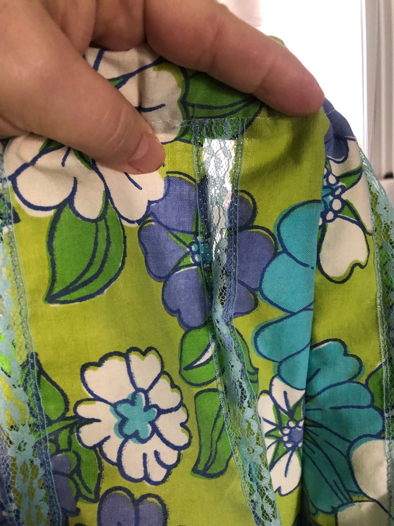 2xsmall Green Retro Junior/petite Bloomers, Eyelet Lace Bloomers ...