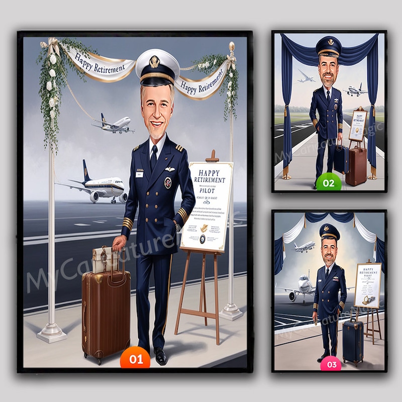 Pilot Retirement - Etsy