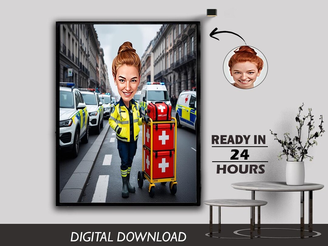 New Bespoke Female Police Emergency Vehicle Medical Staff Character ...