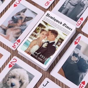 Custom Photo Playing Cards, Personalized Wedding Deck - Etsy