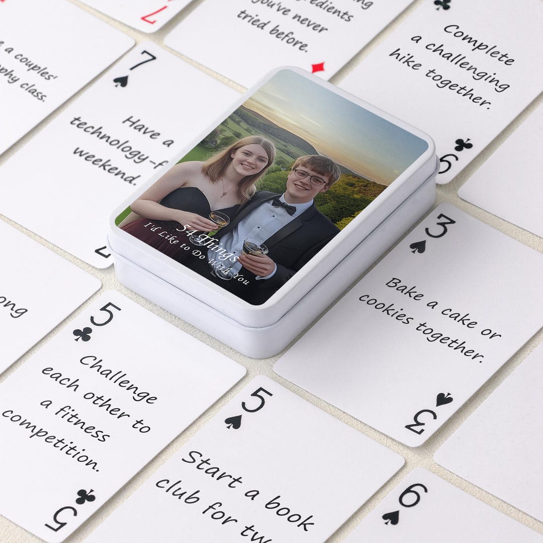 Date Night Ideas Generator Card Game for Couples, Valentine's Day Gifts ...