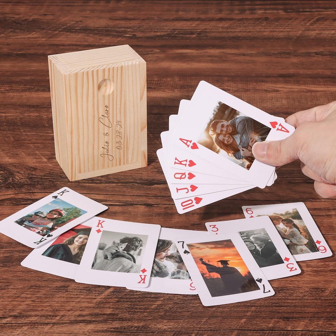 Custom Playing Cards, Custom Deck of Cards, Personalized Photo Album ...