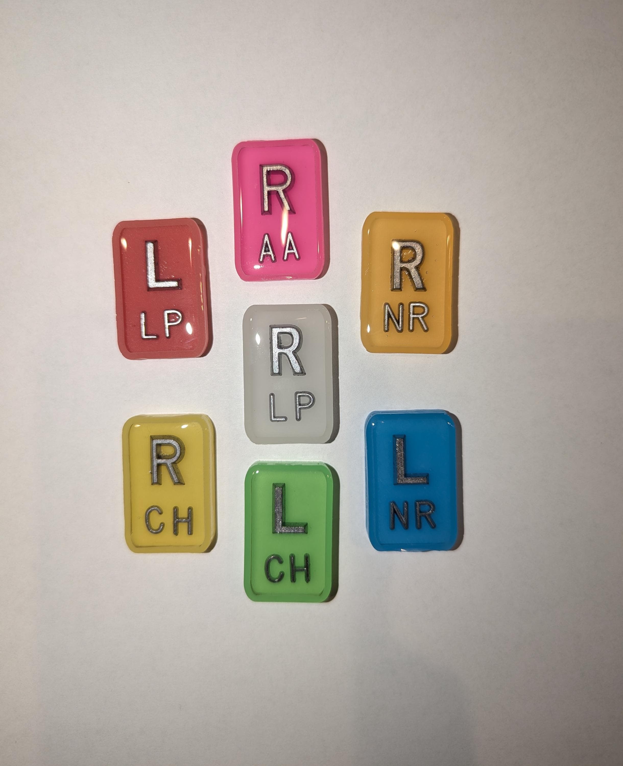 X-ray Markers, Glow in the Dark, Initial Markers, Radiology Markers ...