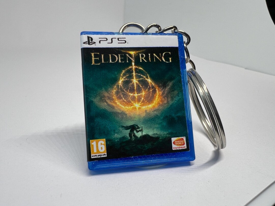 Elden Ring for PS5 Mini Game Case Keychain - Etsy