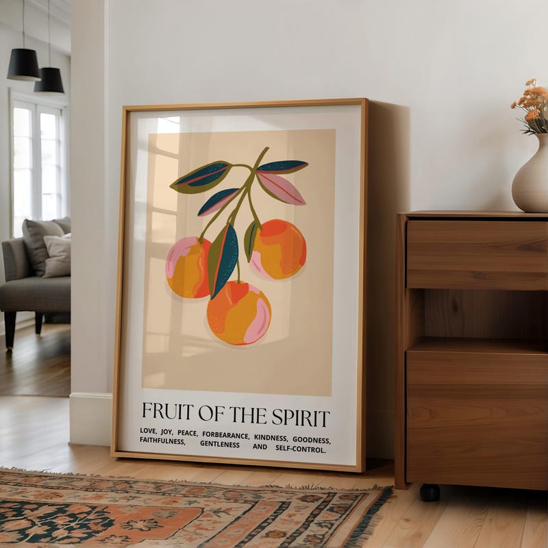 Aesthetic Fruit Wall Art - Etsy