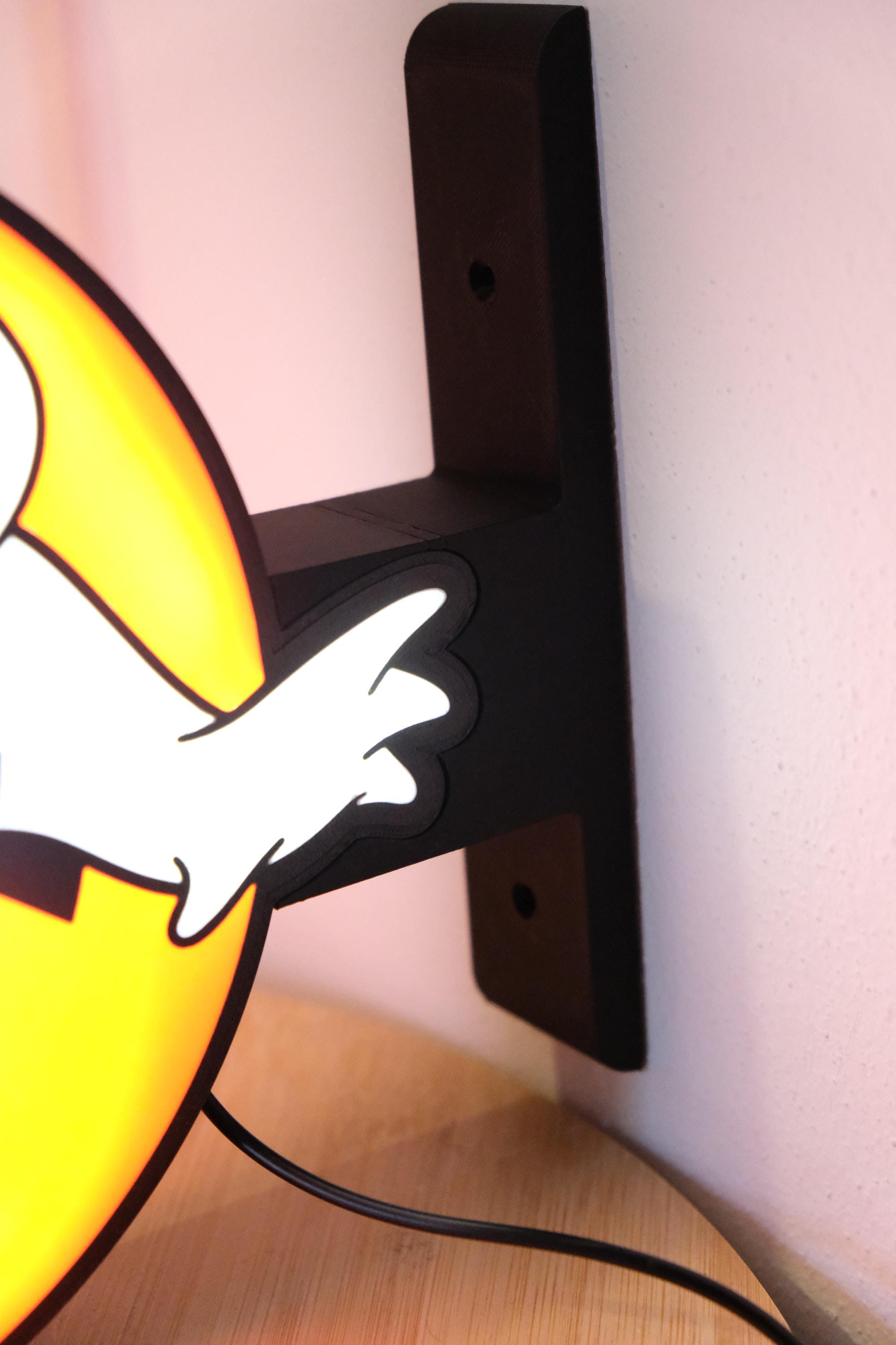 Ghostbusters Lightbox – 3D Printed LED Lamp With Iconic Logo & Wall ...