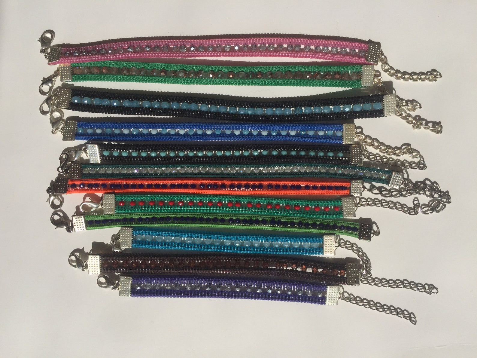 Zipper Bracelet With Crystal, Zipper Bracelet, - Etsy