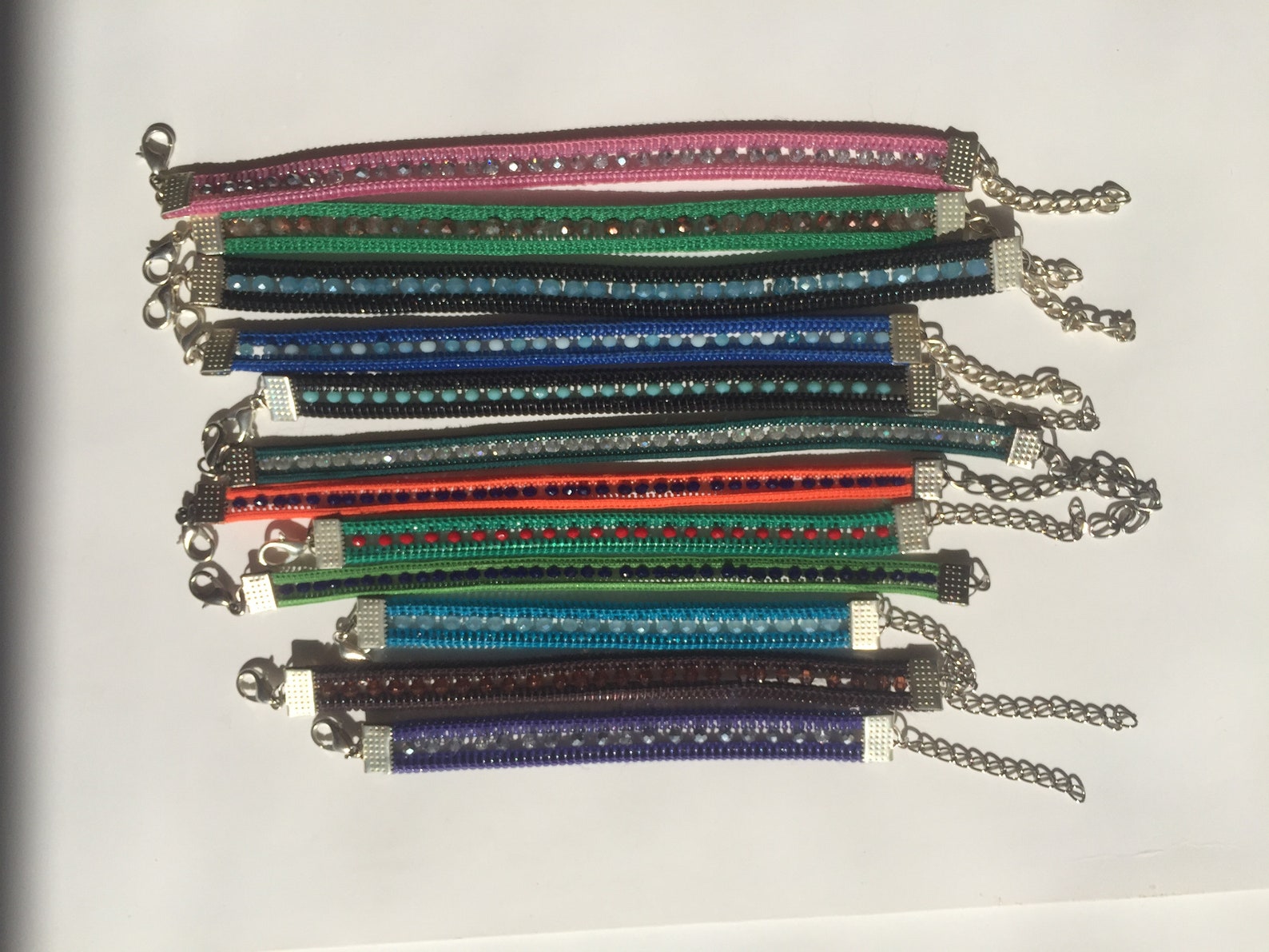 Zipper Bracelet With Crystal, Zipper Bracelet, - Etsy