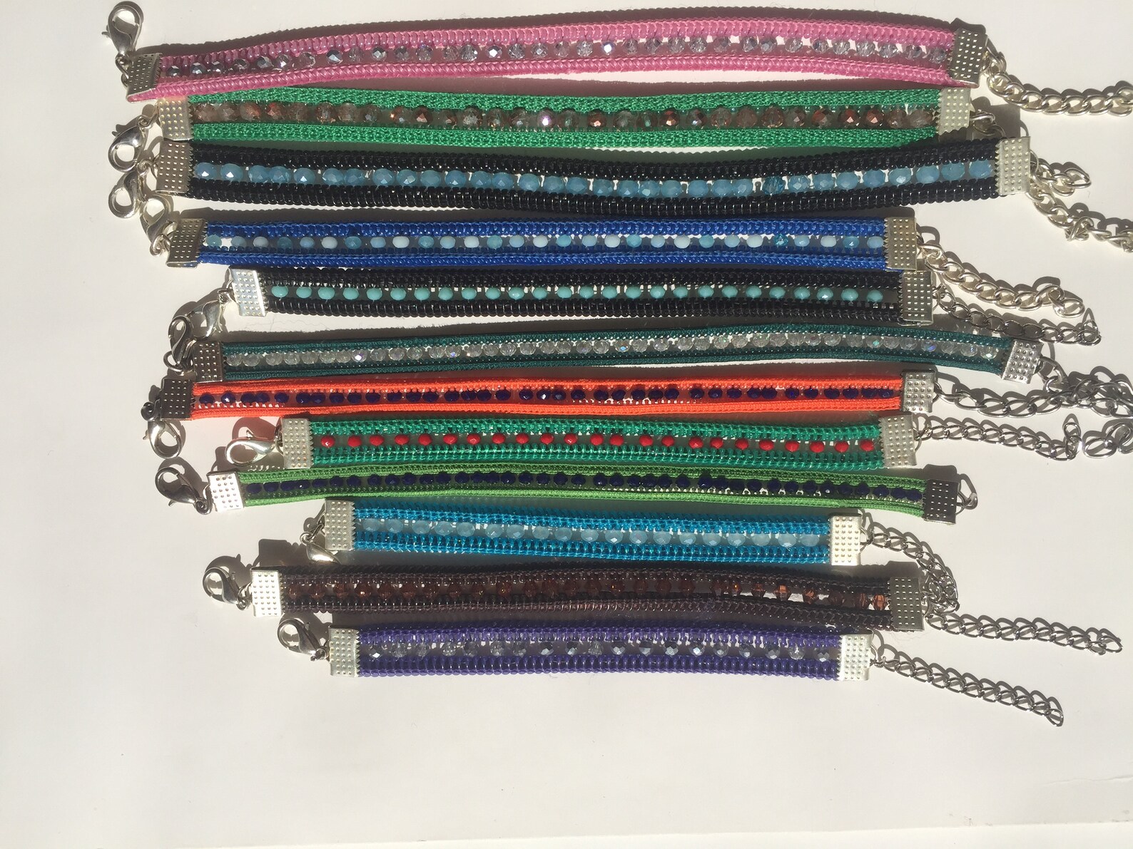 Zipper Bracelet With Crystal, Zipper Bracelet, - Etsy