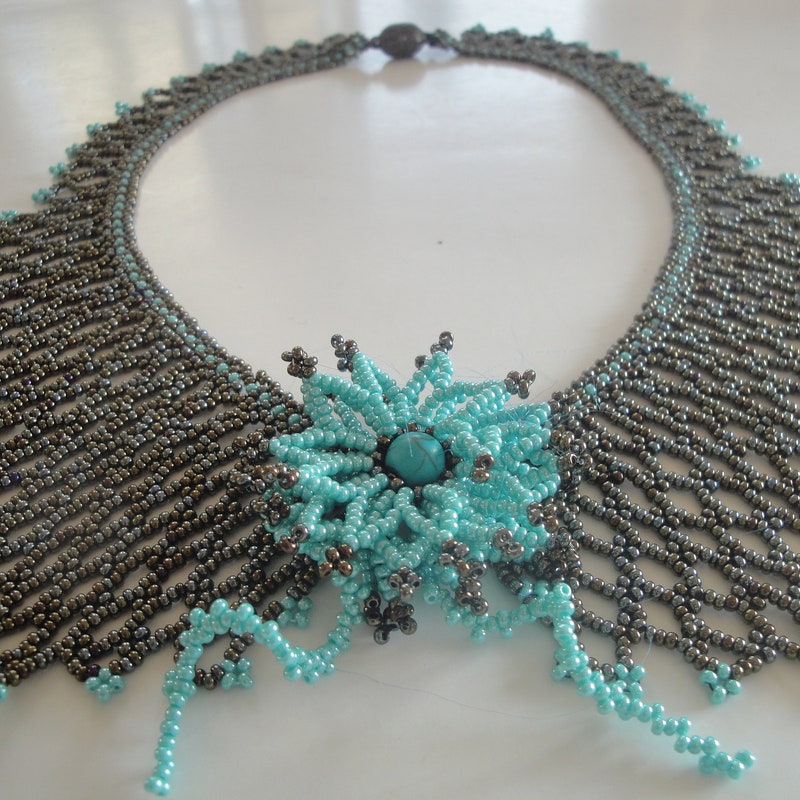 Netted Necklace - Etsy