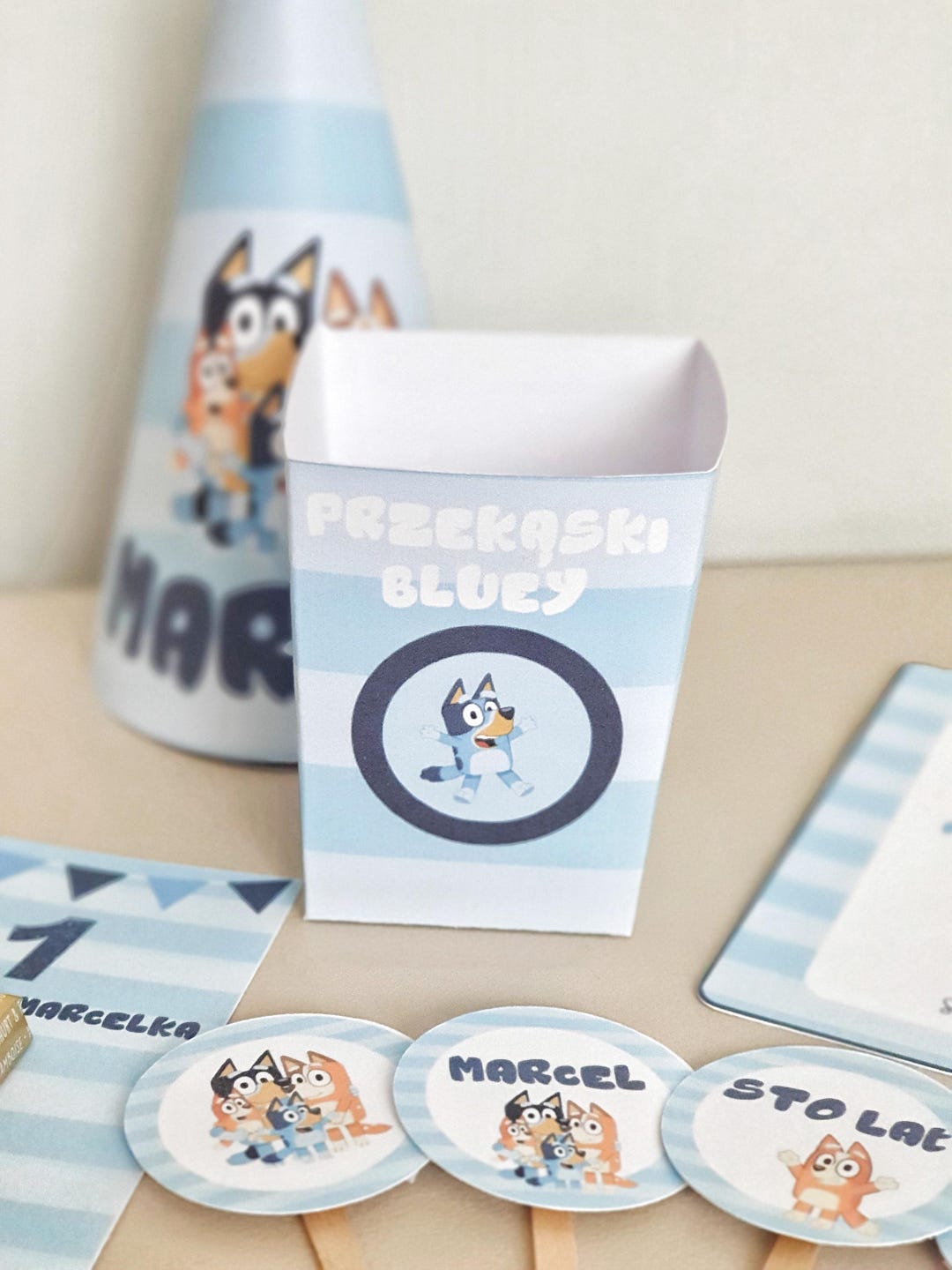 Bluey Popcorn Cup - Etsy