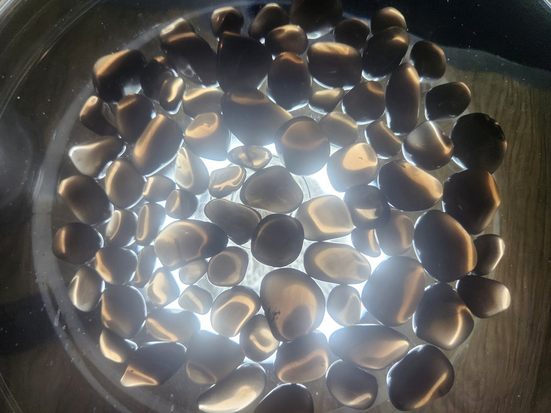 Obsidian apache Tears Tumbled From Arizona - Etsy